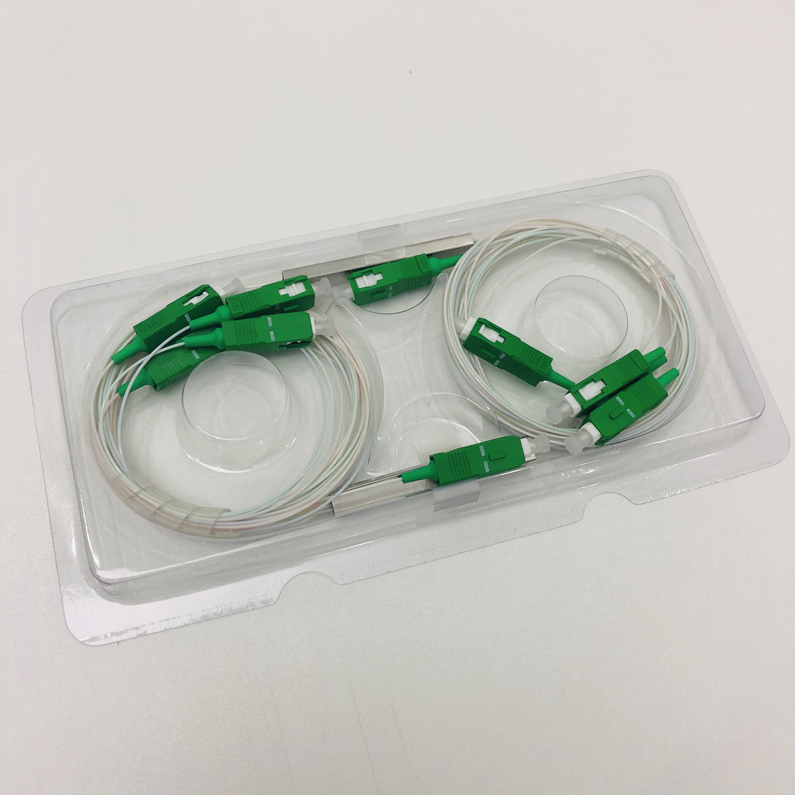 Mini Tube-Bare Fiber-Stainless steel PLC splitter 1x2 1x4 1x16 1x32 ...