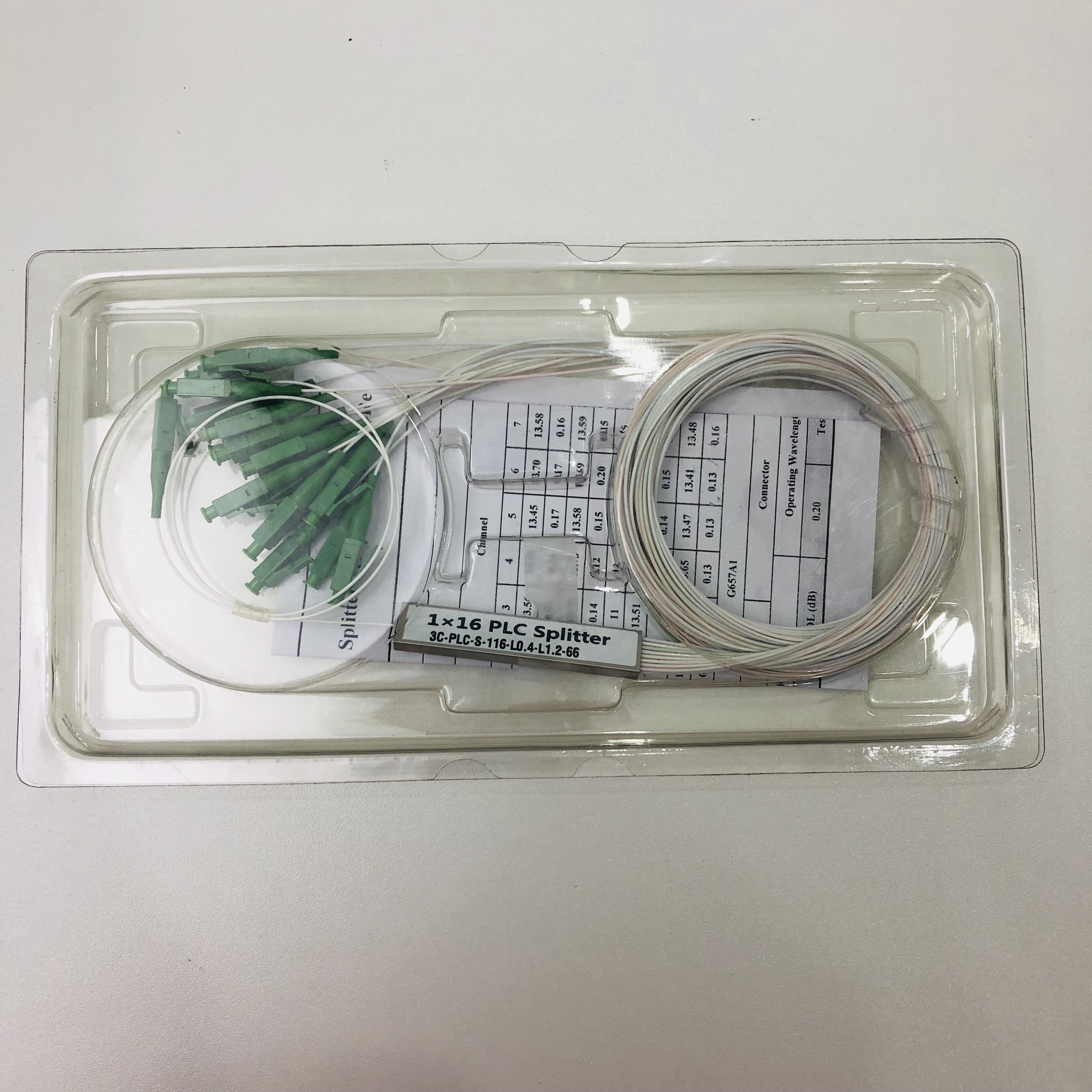 Mini Tube-Bare Fiber-Stainless steel PLC splitter 1x2 1x4 1x16 1x32 ...